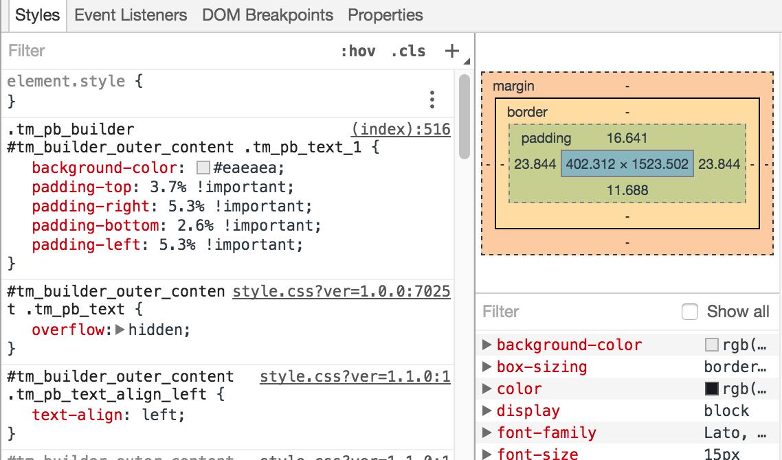 如何在实际源文件中从 Inspect 中找到 CSS 元素?_webrtc_neiro-CMS