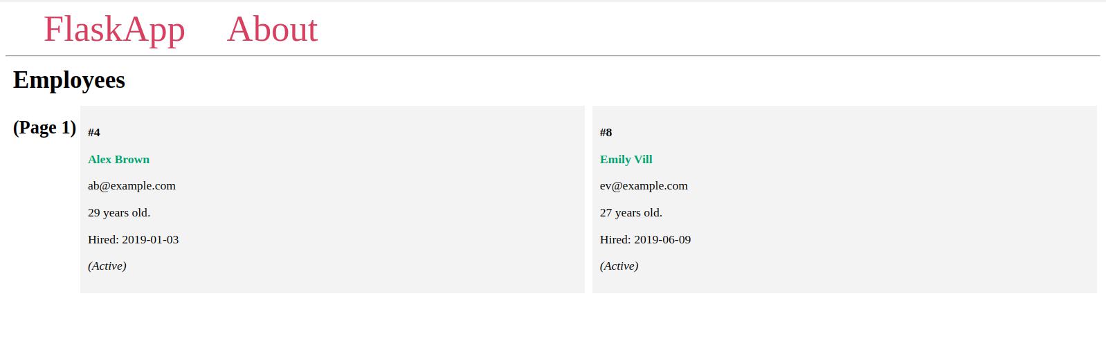 如何在flask Sqlalchemy中查询表和分页数据flaskmangs Python