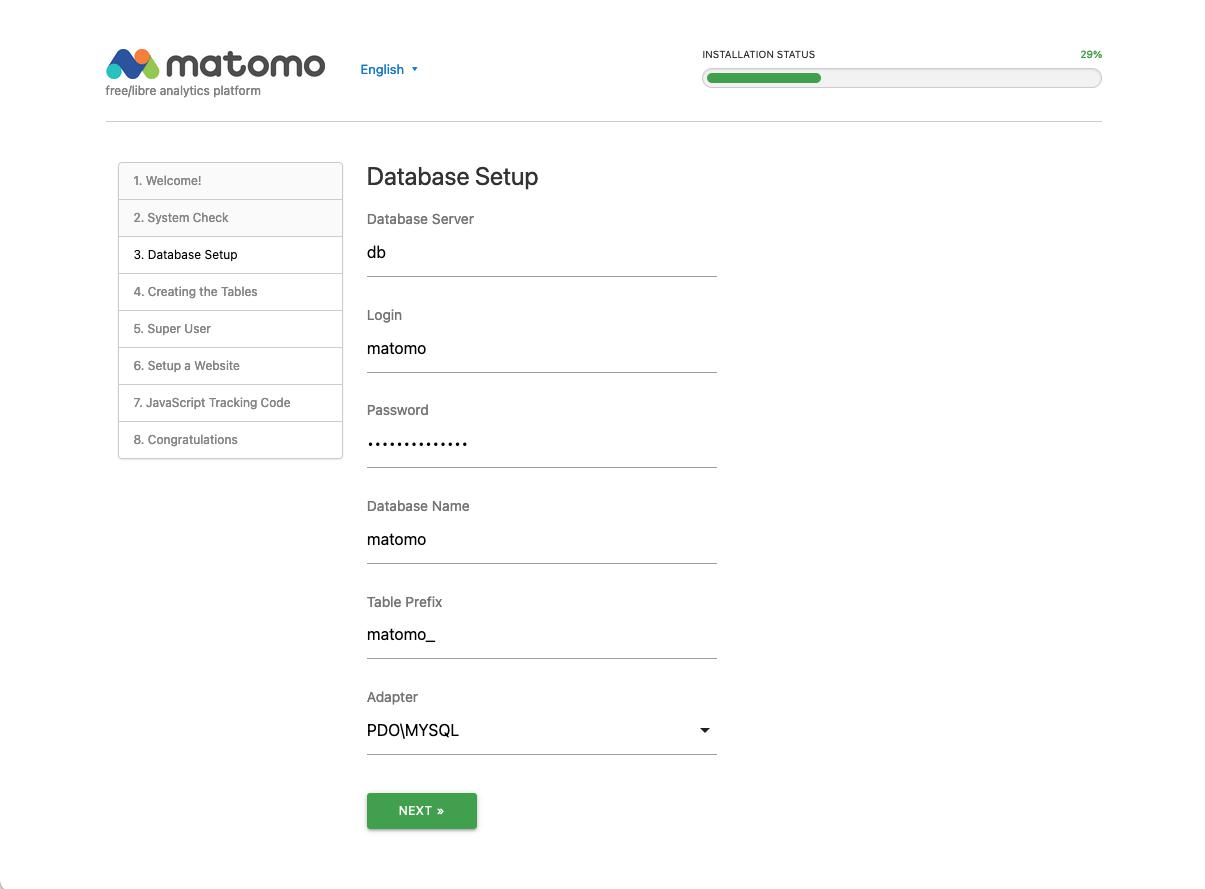 如何在Ubuntu 20.04上安装Matomo Web Analytics_docker_weixin_0010034-Linux