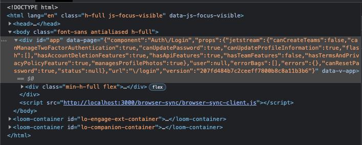 为 Laravel Inertia 添加根类laravelvue小助理 Vue 2784