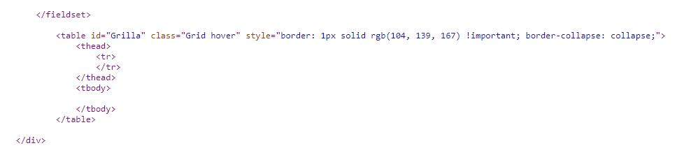 HTML 表格不显示在源文件中_javascript_Mangs-Python
