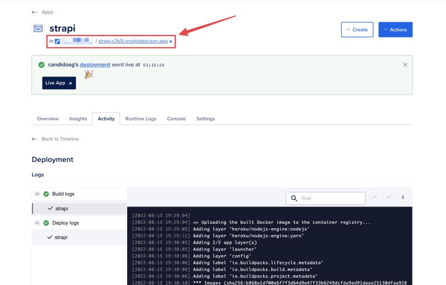 部署 Strapi 4 到 Digital Ocean 应用程序_neiro-CMS