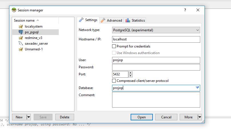 Heidisql 不会列出我的数据库 Postgresql Postgredaxiang Postgresql