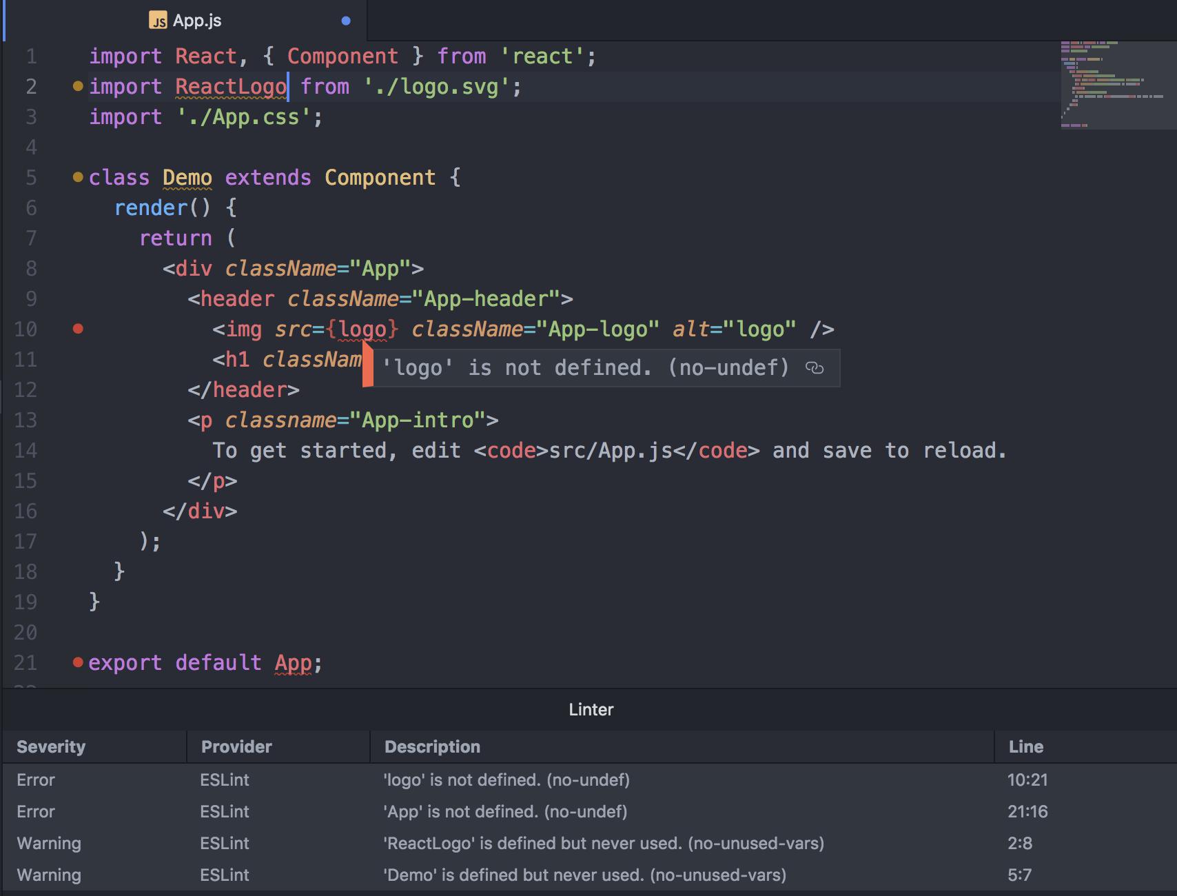 如何使用弹出的 Create React App 自定义 ESLint 规则_reactnative_weixin_0010034-React