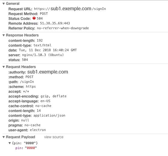 Nginx PM2 NodeJS 反向代理与 SSL 提供 HTTP 504_node.js_weixin_0010034-开发云