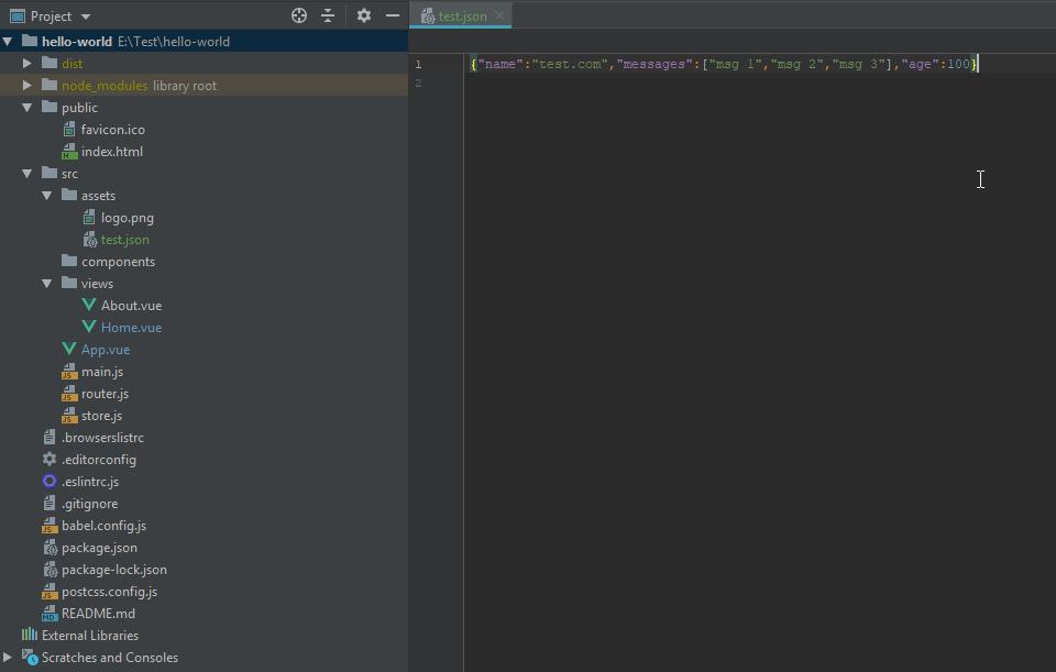 Vue中不绑定json文件 Vue Js Vue小助理 Vue