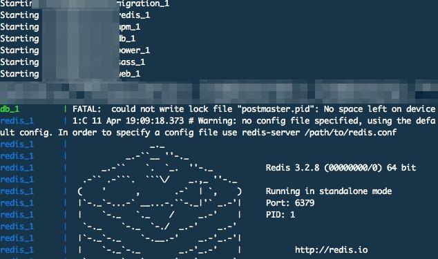 Docker Fatal Could Not Write Lock File Postmaster Pid No Space Left