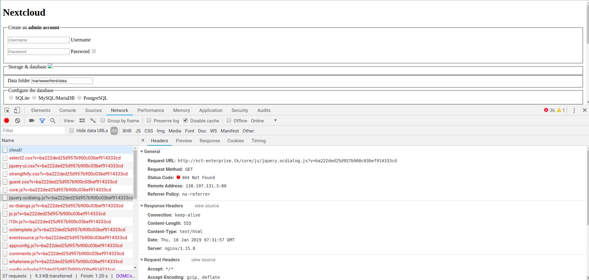 用于 nextcloud 的 Nginx 反向代理不起作用_nginx_weixin_0010034-开发云