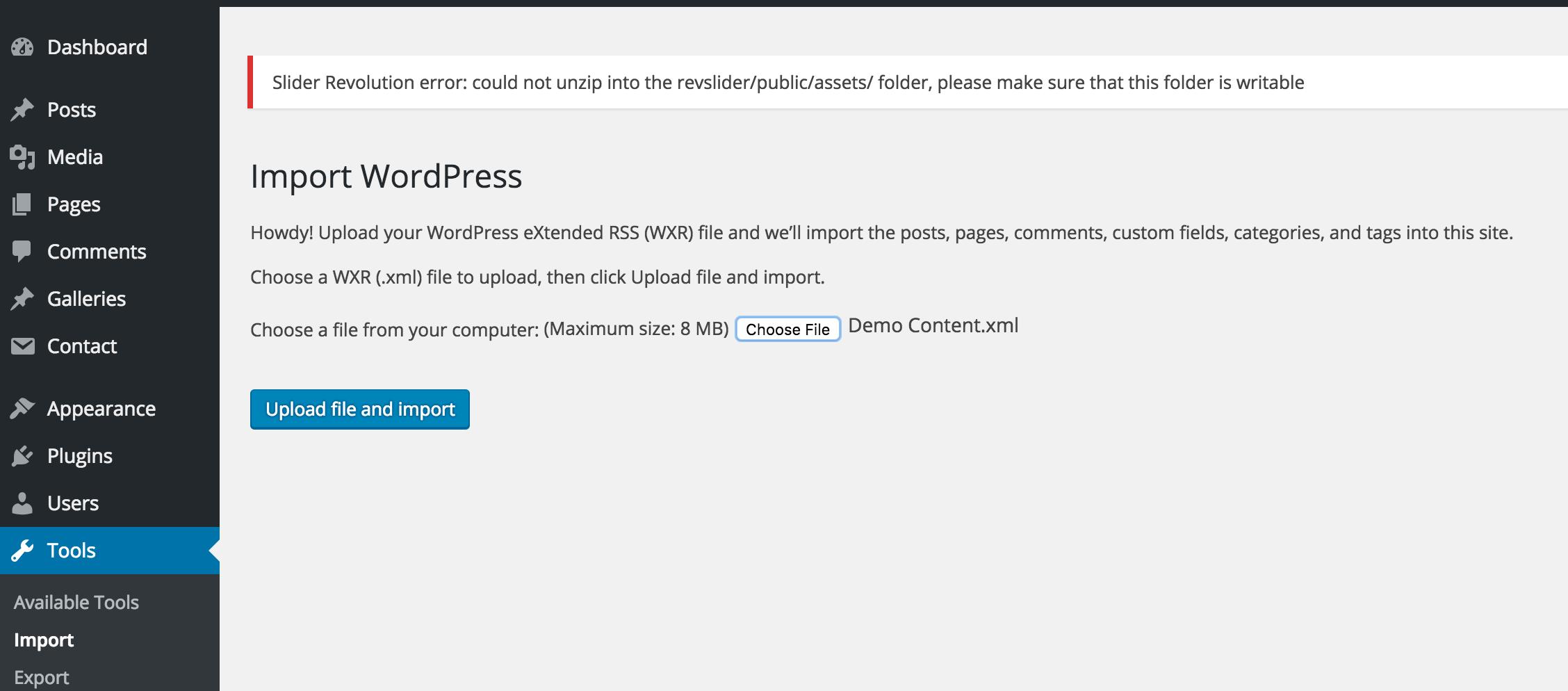 导入WordPress显示黑屏_phpstorm_neiro-CMS