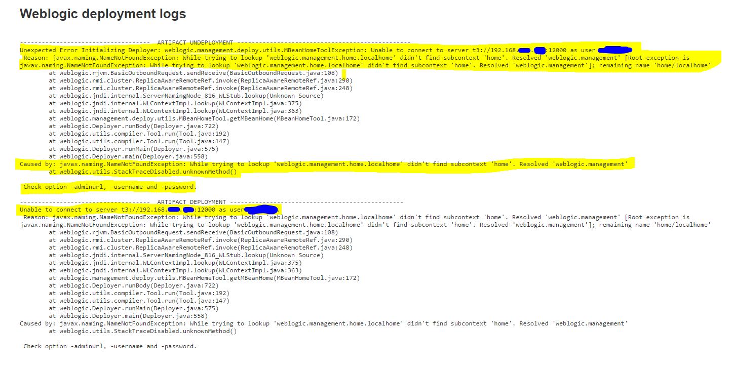 Jenkins Weblogic 服务器部署 weblogic.management.home.localhome_rxjava_CdCic-CI/CD