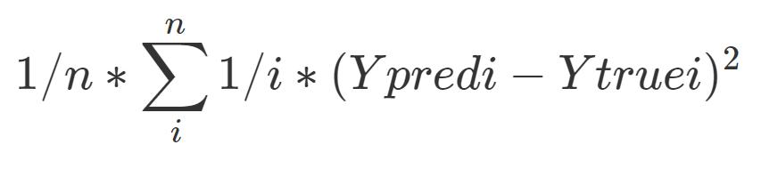 Keras中的加权mse自定义损失函数 Python Mangs Python