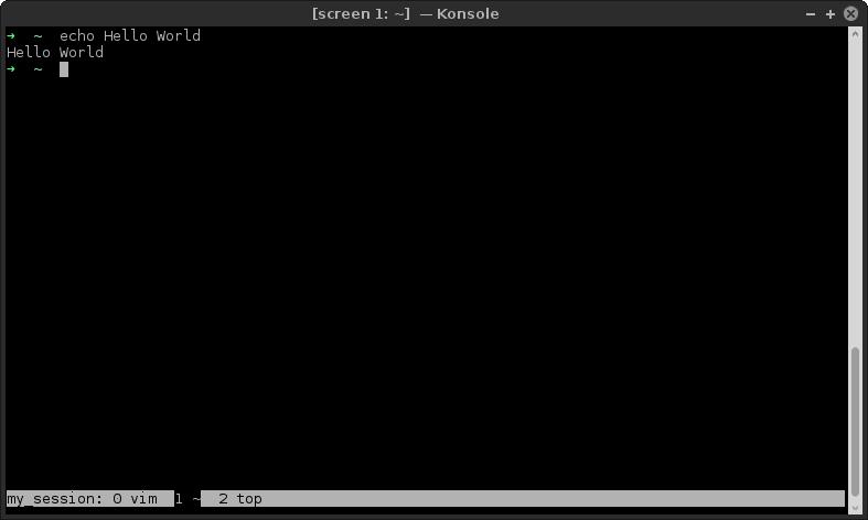 学习使用screen,一个终端多路复用器_linux_weixin_0010034-Linux
