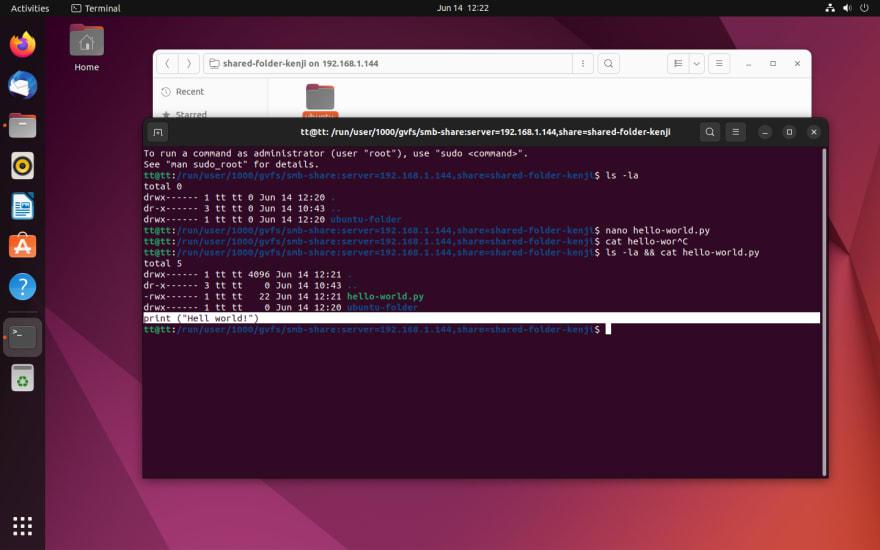 使用 Windows 10 和 Ubuntu 进行本地网络文件共享_linux_weixin_0010034-Linux