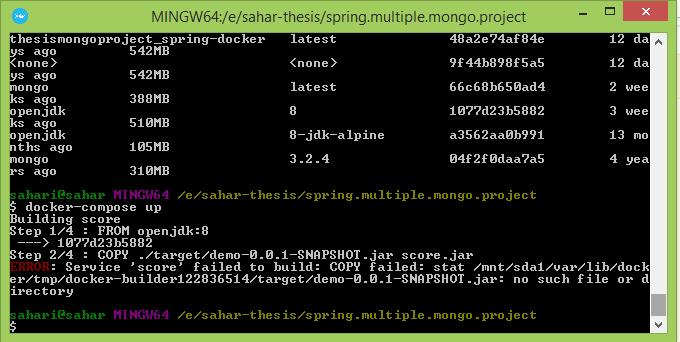 Docker-compose Error cannot locate specified Dockerfile: Dockerfile_docker_云O生-云原生