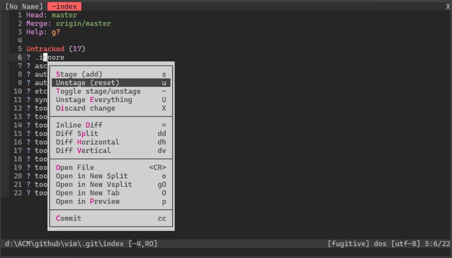 Vim 2021:在 Vim 中添加上下文菜单_vim_weixin_0010034-Linux